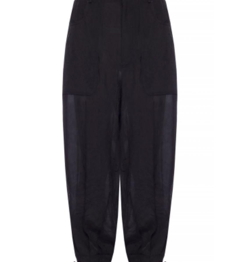 Loewe Logo Applique Balloon Cargo Trousers For Sale at 1stDibs