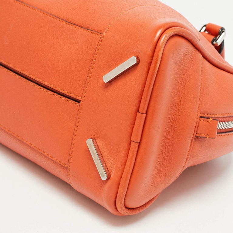 Loewe Orange Leather Amazona 23 Bag For Sale at 1stDibs