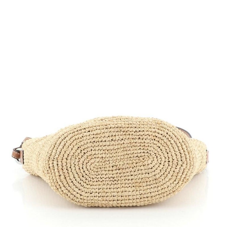 Loewe Pochette Woven Raffia at 1stDibs | loewe raffia pochette, loewe ...