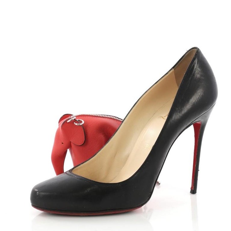 Loewe Punk Elephant Keychain Leather at 1stDibs | leather elephant keychain