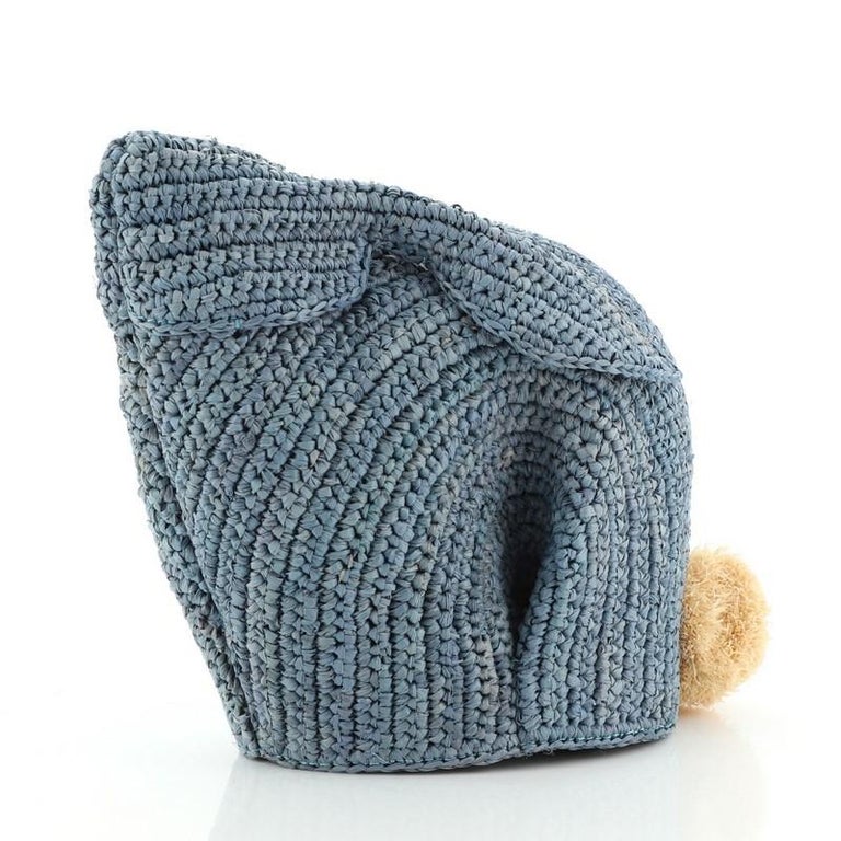 Loewe Rabbit Crossbody Bag Raffia Mini at 1stDibs | loewe rabbit bag ...