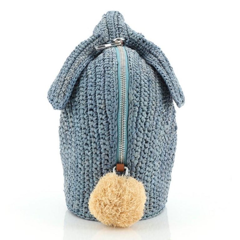 Loewe Rabbit Crossbody Bag Raffia Mini at 1stDibs | loewe rabbit bag