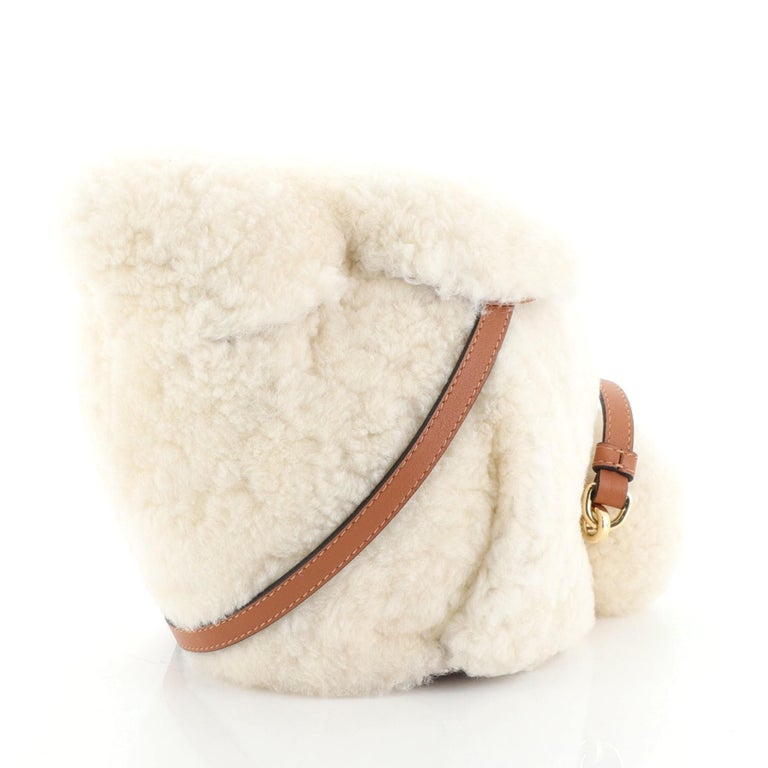 Loewe Rabbit Crossbody Bag Shearling Min at 1stDibs | loewe rabbit bag