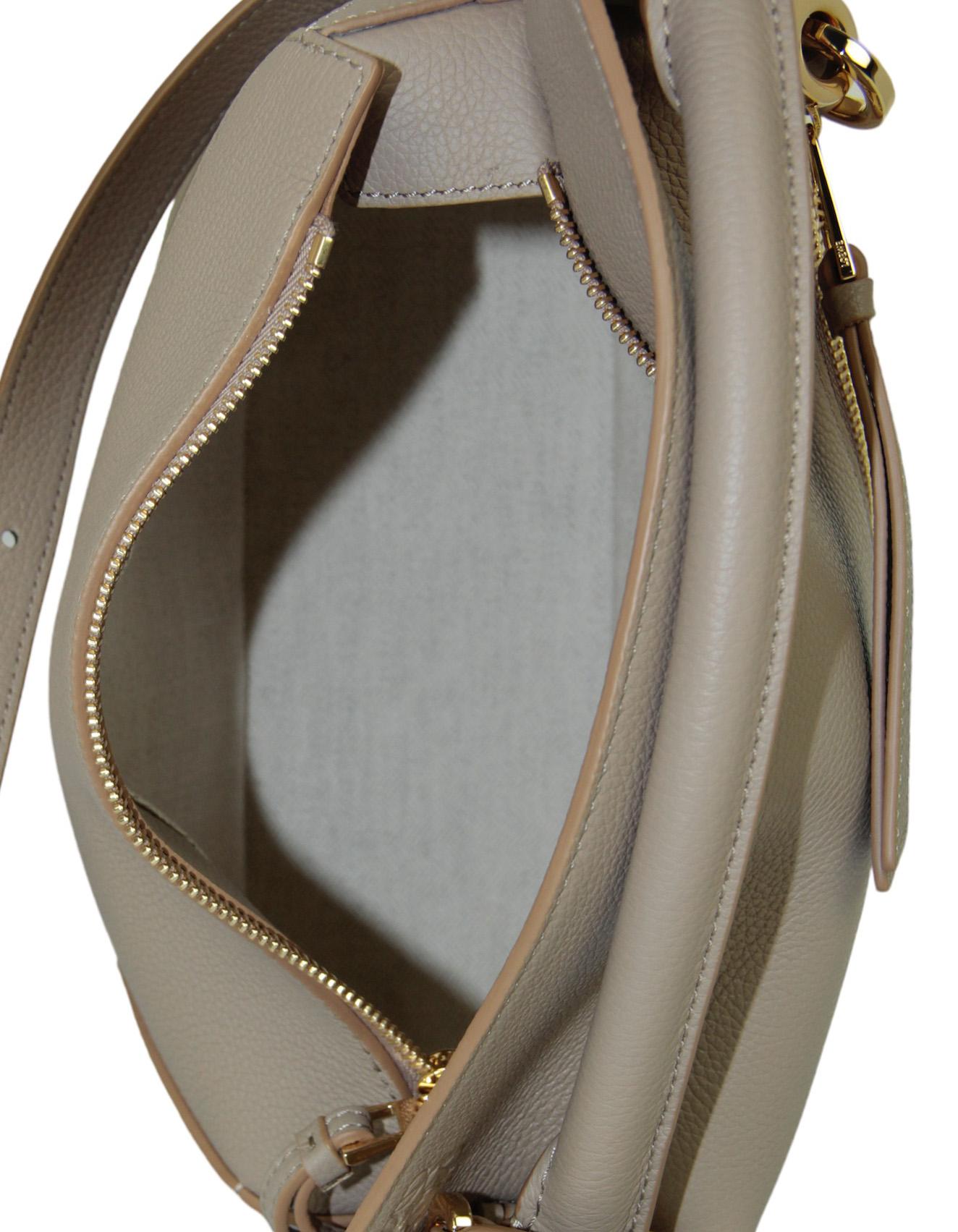 Loewe Sand Beige Soft Grained Calfskin Leather Small Puzzle Bag For ...