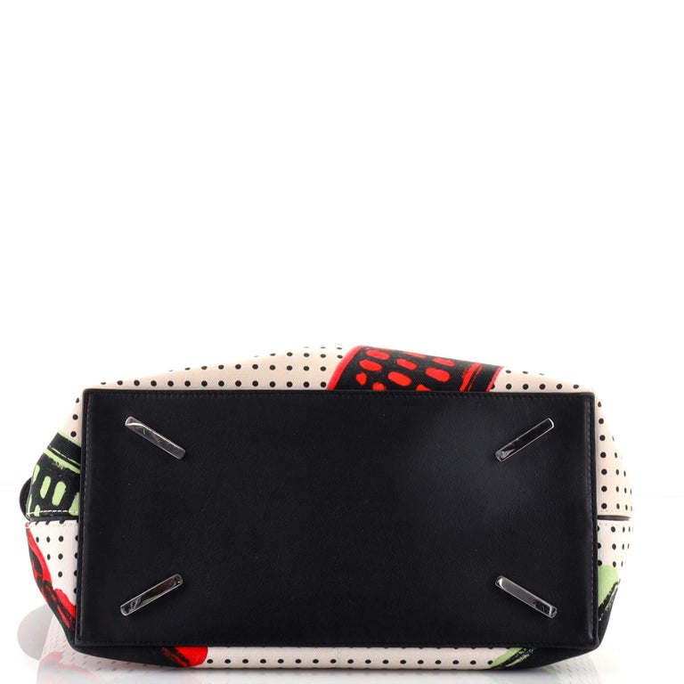 Loewe T Bucket Bag Printed Leather Medium For Sale at 1stDibs