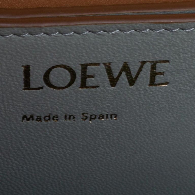 Loewe Tan Leather Anagram Flap Shoulder Bag at 1stDibs