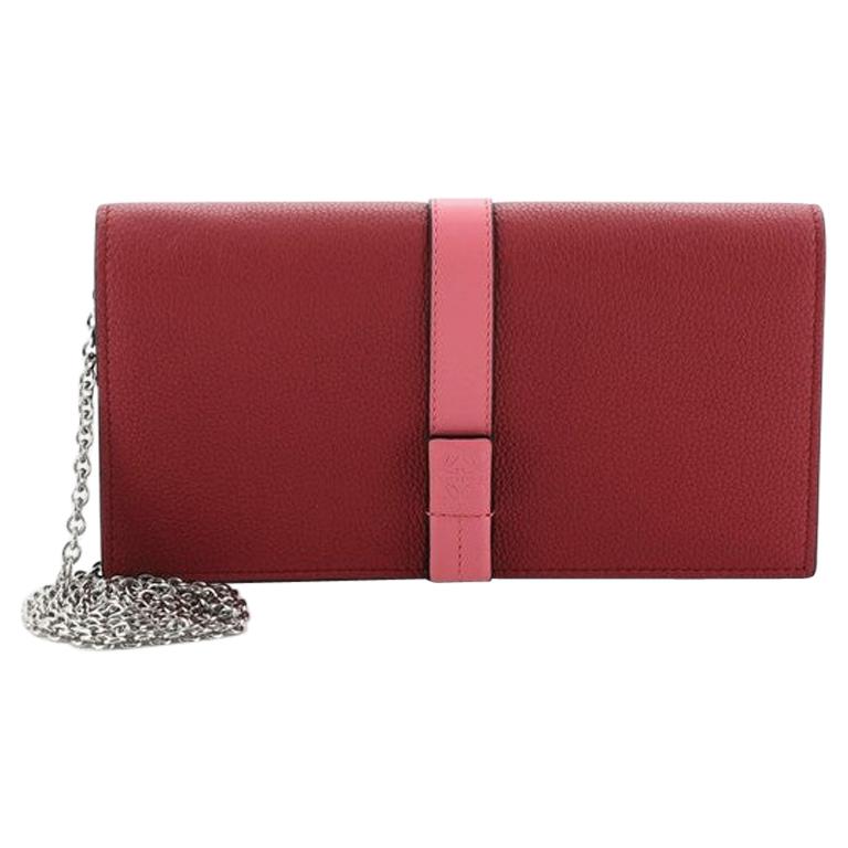 Loewe Wallet on Chain Leather at 1stDibs | loewe chain wallet