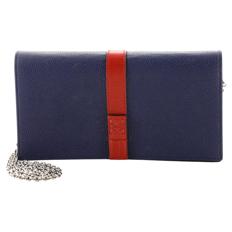 Loewe Wallet on Chain Leather at 1stDibs