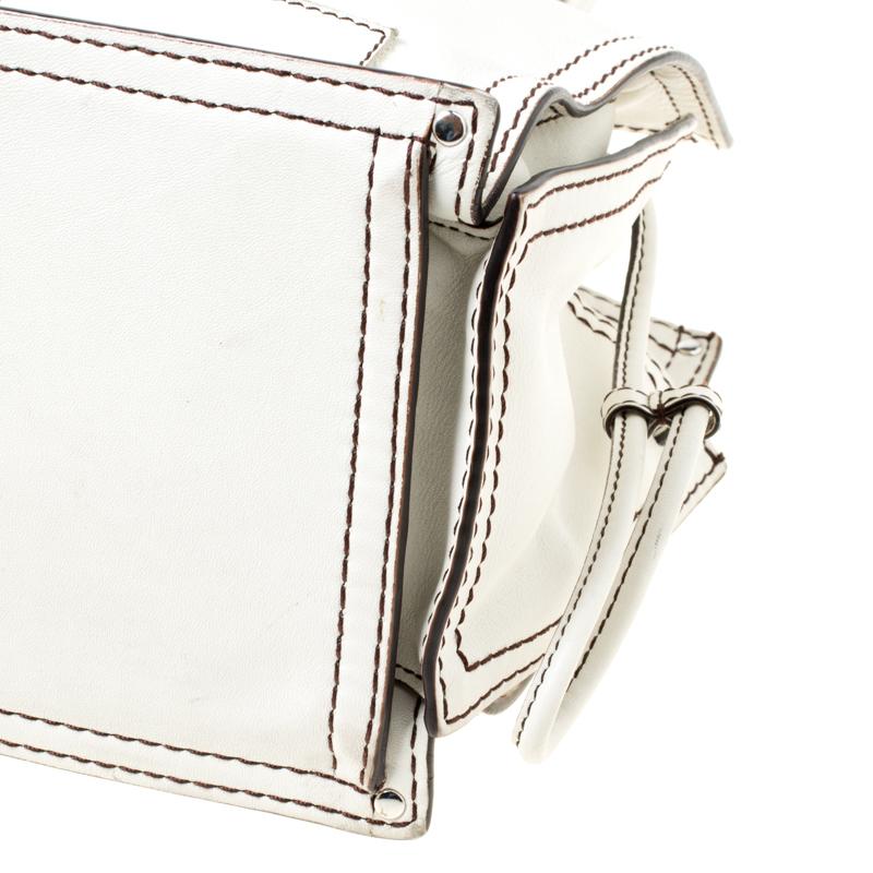 Loewe White Leather Shopping Tote For Sale at 1stDibs | loewe white ...