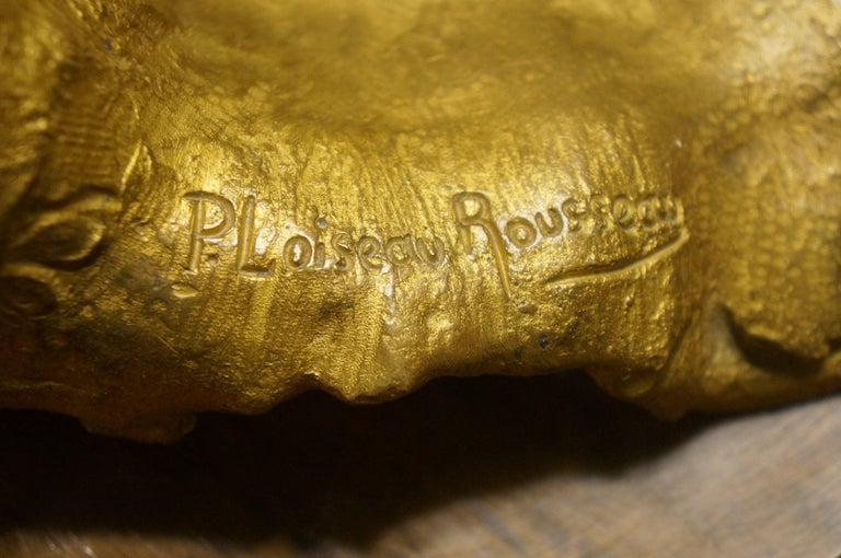 Loiseau-Rousseau French Art Nouveau Gilt Bronze Vide-Poche For Sale at ...