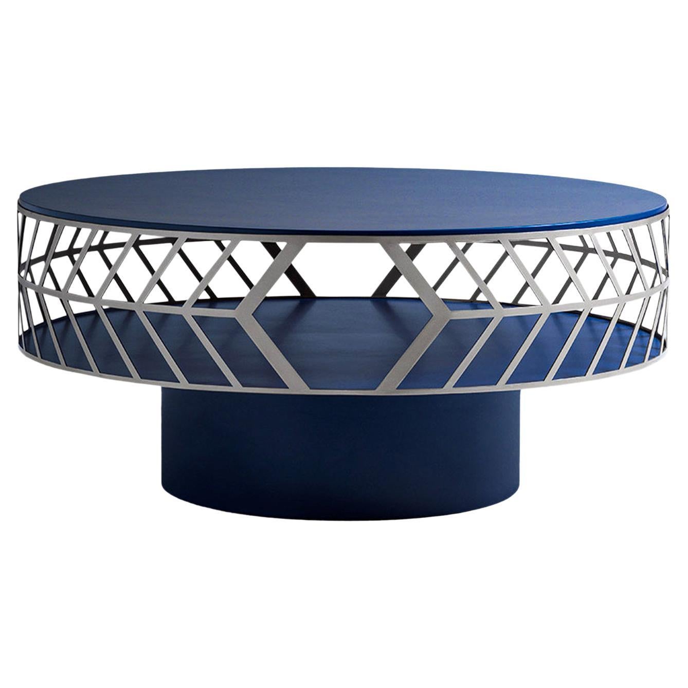 Italica Blue Coffee Table For Sale at 1stDibs