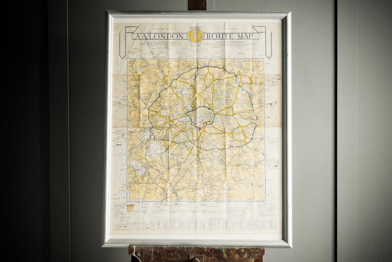 London AA Map For Sale at 1stDibs