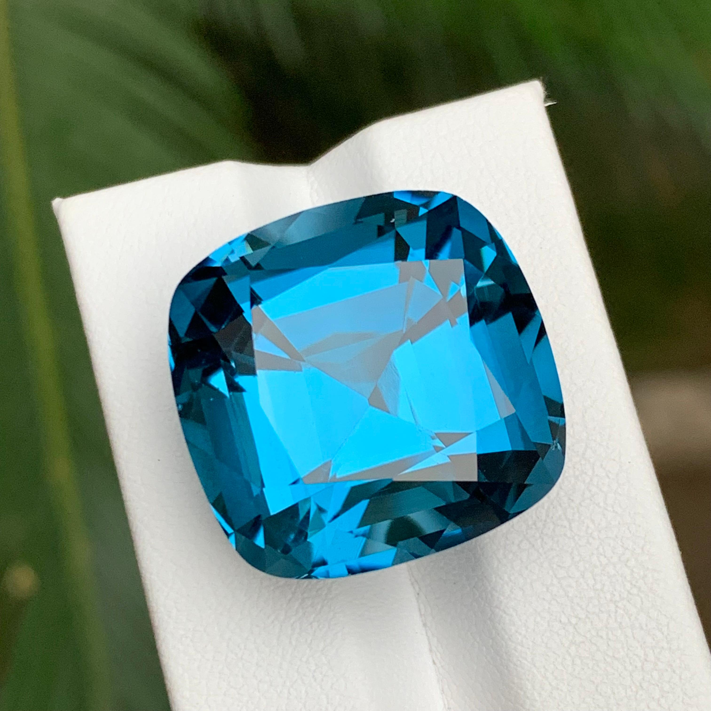 London Blue Natural Topaz Necklace Pendant, Bracelet Loose Gemstone 62. ...