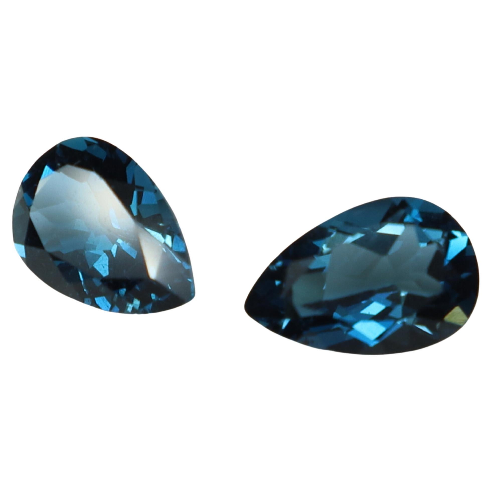 London Blue Topaz 3.88ct 9x6mm For Sale at 1stDibs