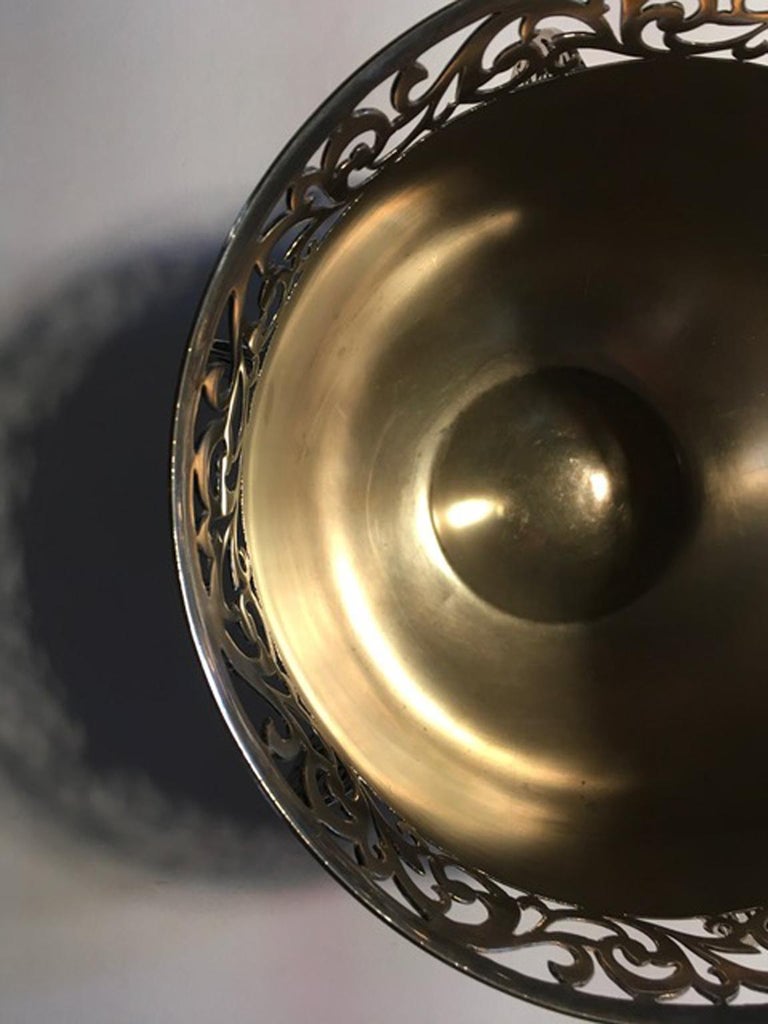 London Early 20th Century Sterling Silver Bowl by Goldsmiths and ...