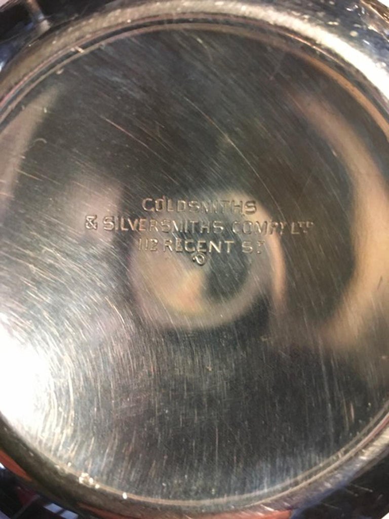 London Early 20th Century Sterling Silver Bowl by Goldsmiths and ...