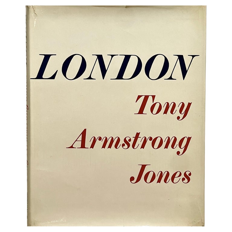 London, Tony Armstrong Jones 'Lord Snowdon', 1st Edition, 2nd Printing ...