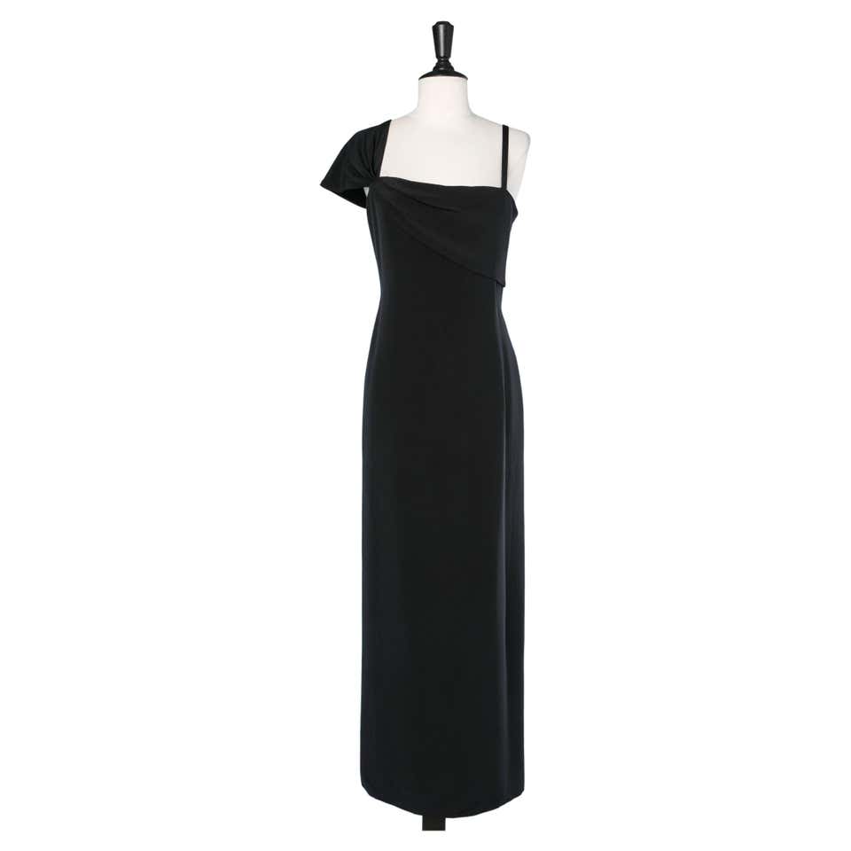 Vintage Bill Blass 1970s Duchess Silk Satin Gown For Sale At 1stdibs