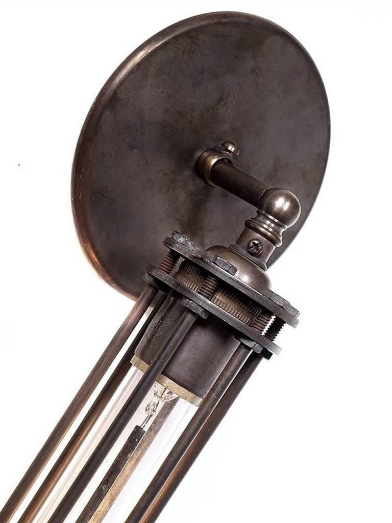 Long Cage Sconce For Sale at 1stDibs