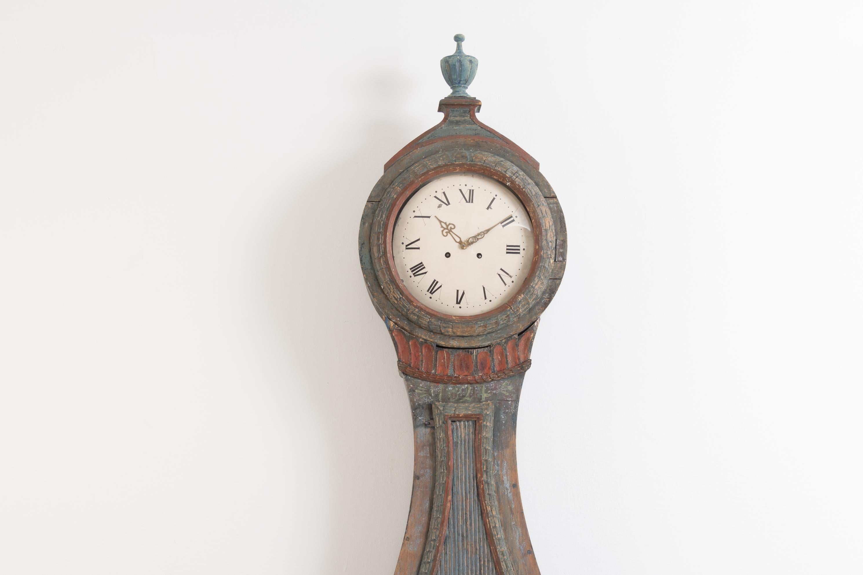 Long Case Clock from Hälsingland in Sweden For Sale at 1stDibs ...