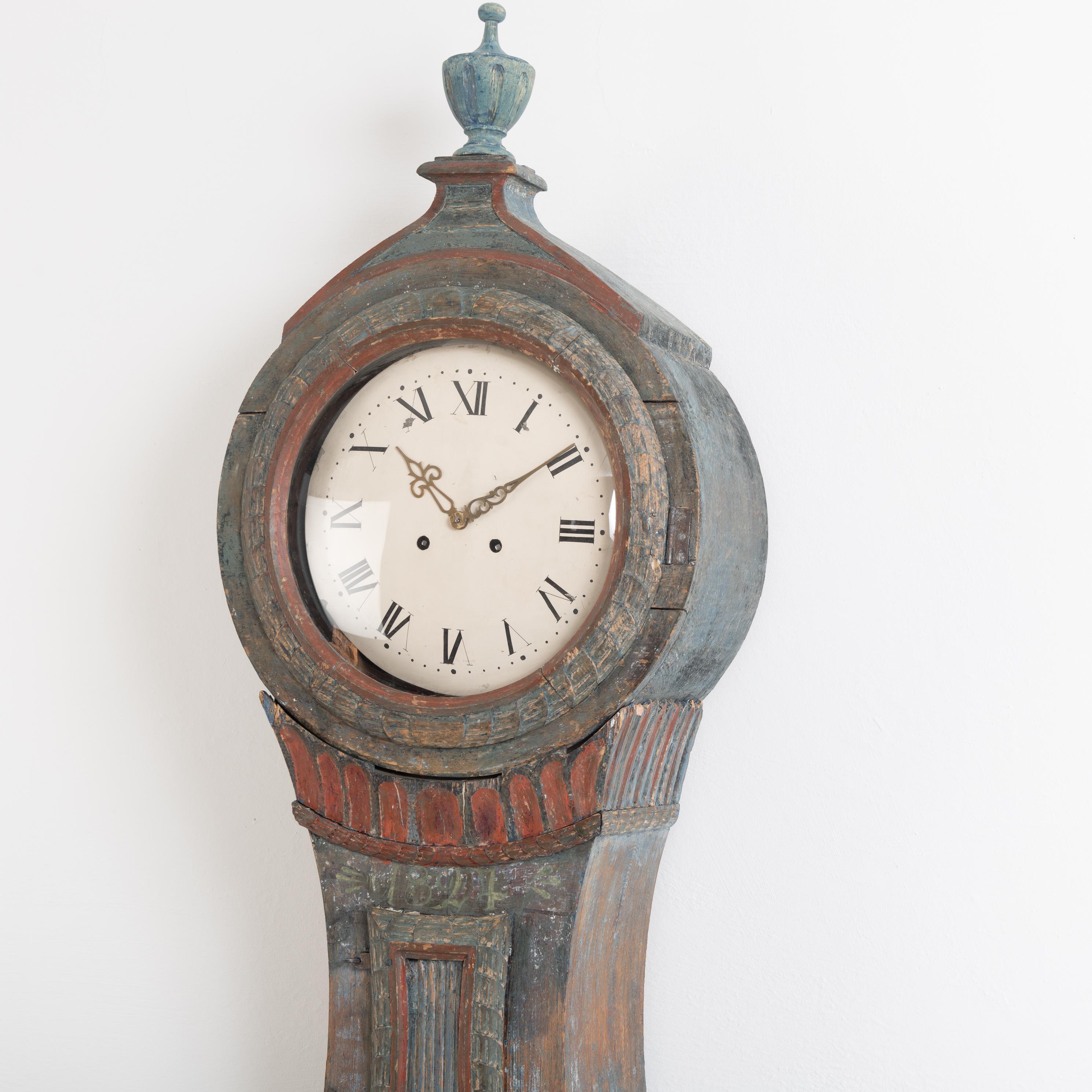 Long Case Clock from Hälsingland in Sweden For Sale at 1stDibs ...
