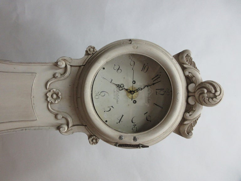 Long Case Swedish Mora Clock at 1stDibs