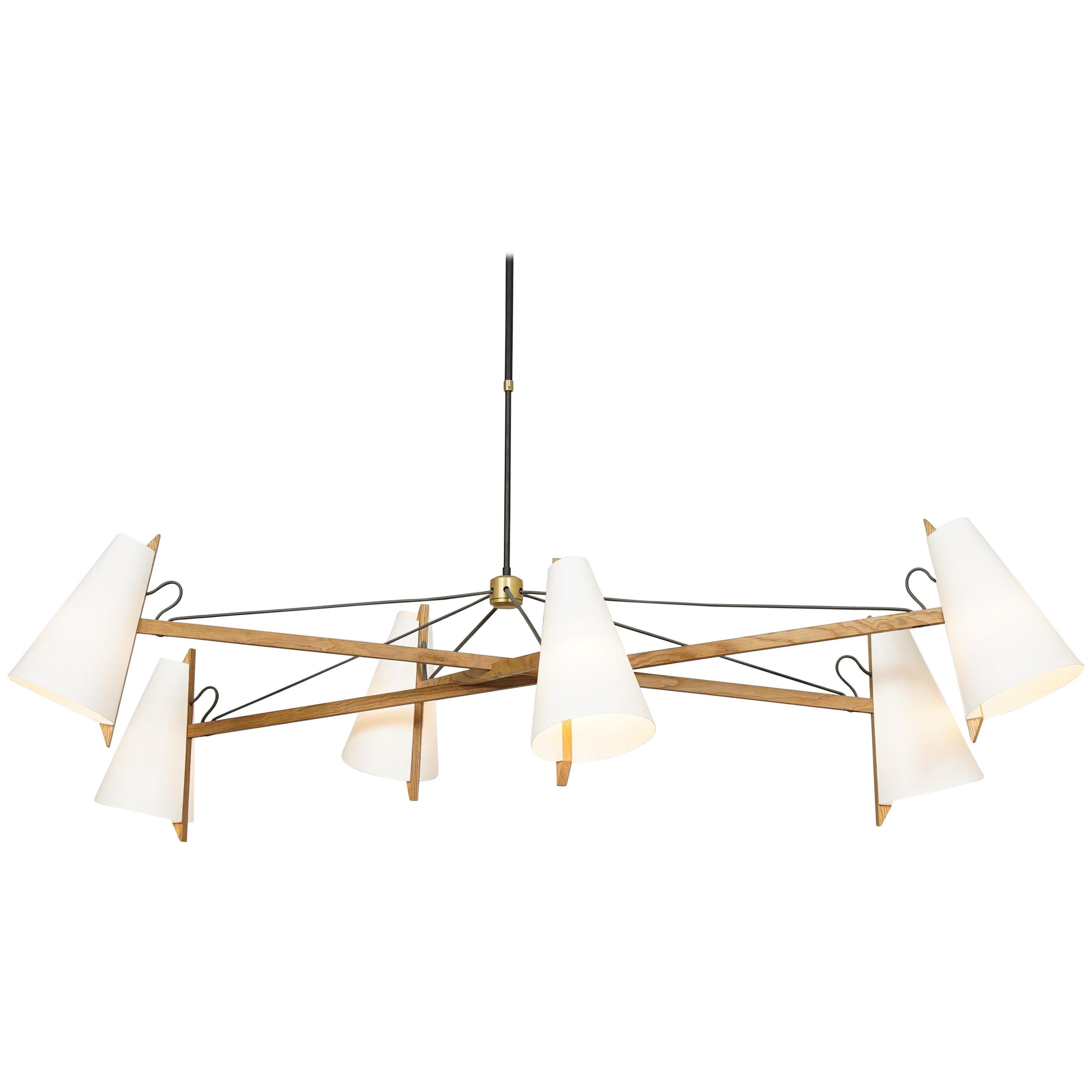 Pivot 3 Arm Pendant Black by Ravenhill Studio For Sale at 1stDibs ...