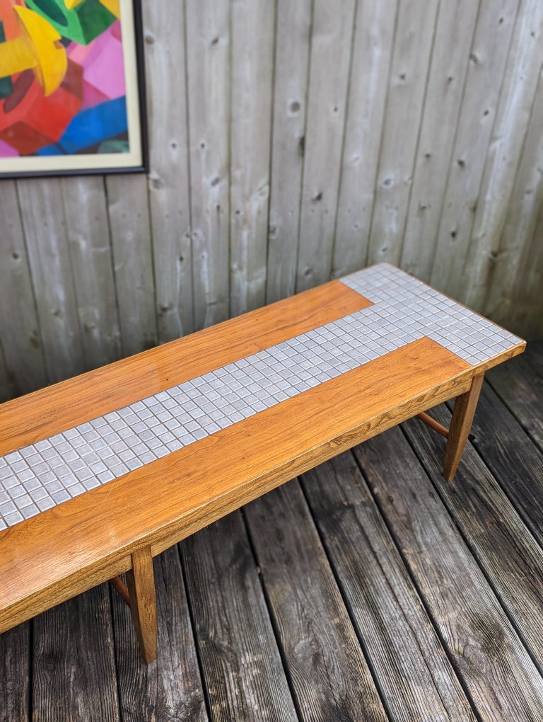Long Mid-Century Modern Coffee / Cocktail Table by Lane Furniture For ...