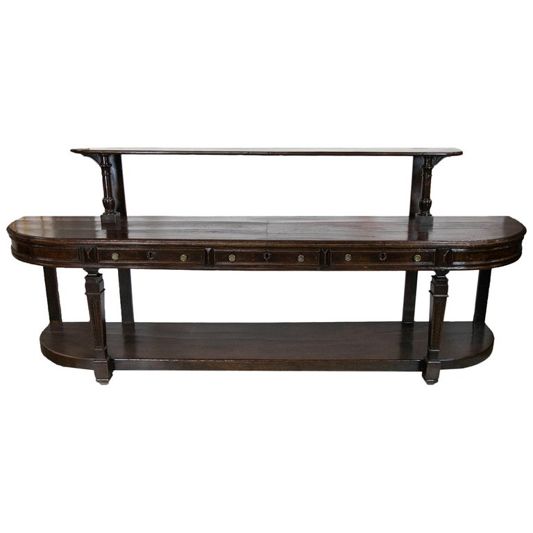 Long Oak French Buffet/Server at 1stDibs