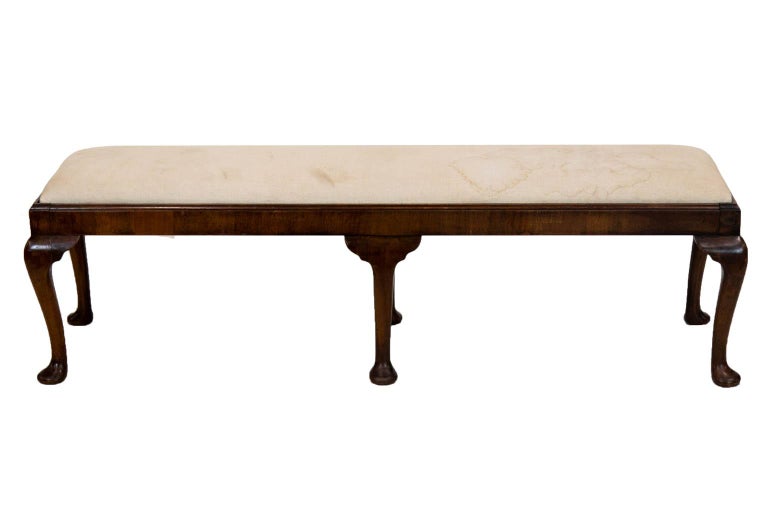 Long Queen Anne Bench For Sale at 1stDibs | queen anne benches