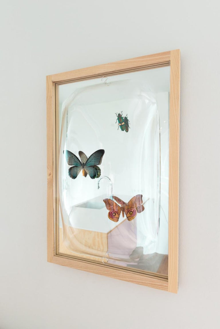 Long Showcase Mirror by Studio Thier and Van Daalen For Sale at 1stDibs