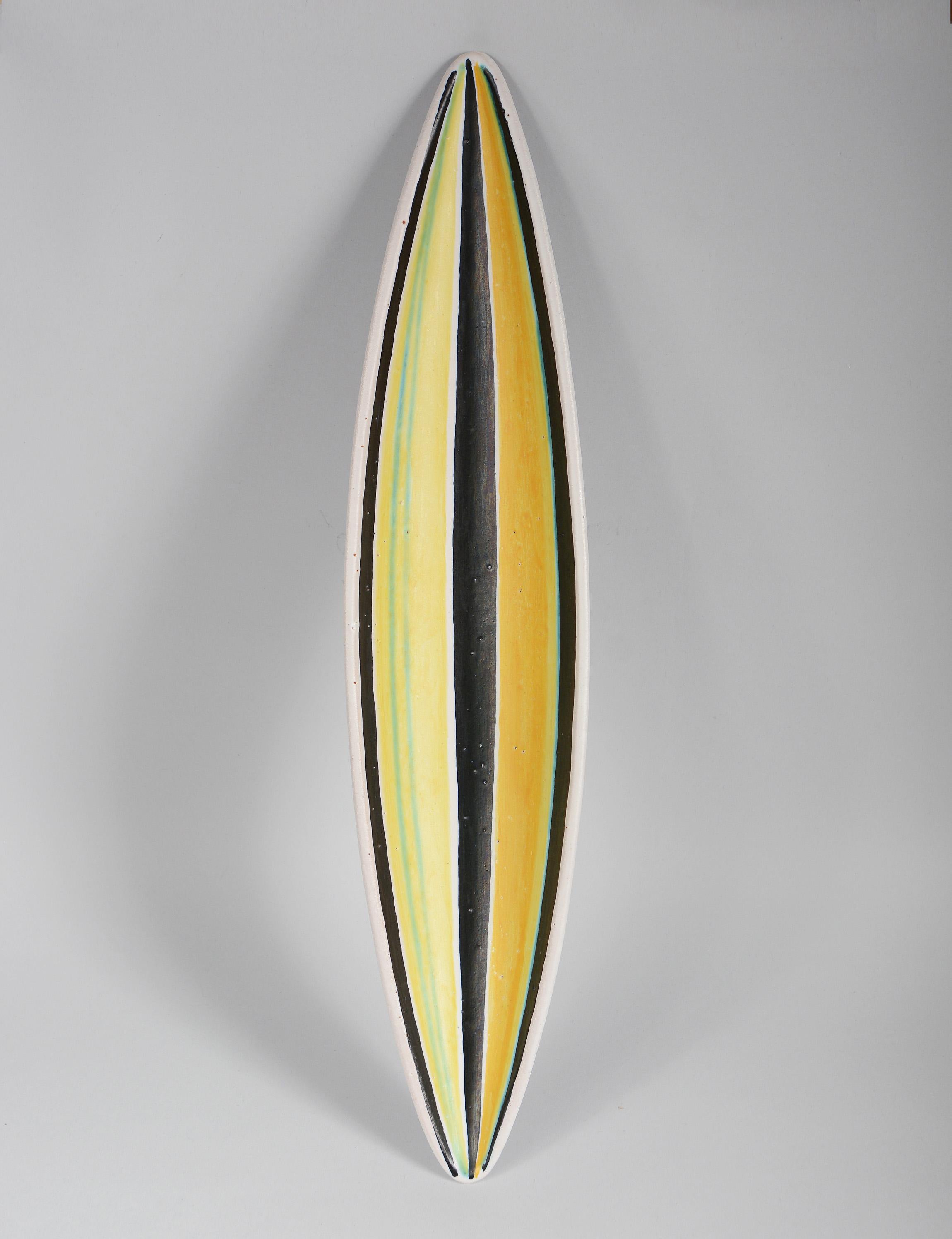 Long Slender Ceramic Bowl by William Knutzen Norway at 1stDibs | long bowl