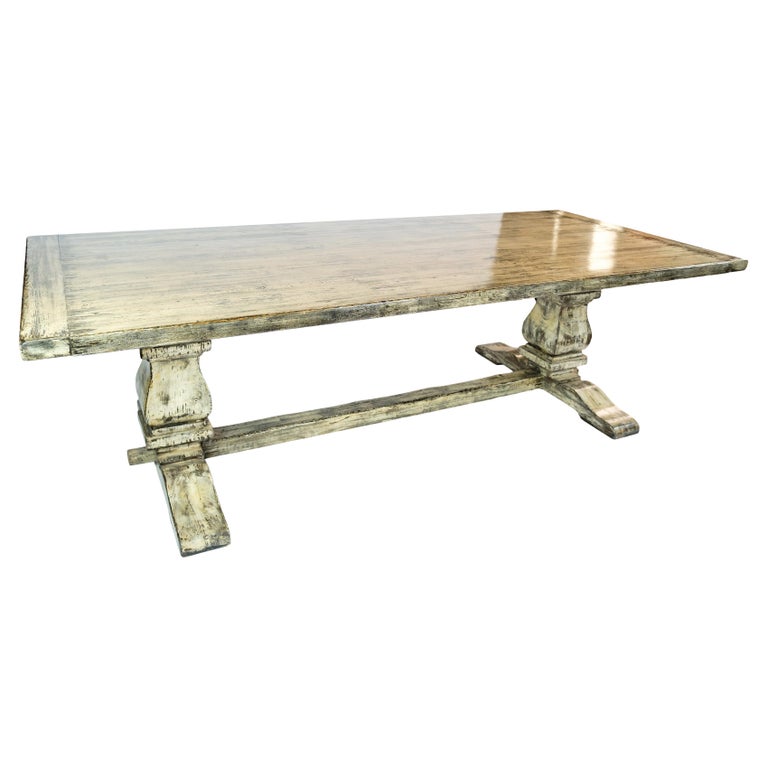 Long Table on Column, Original Colour, 1920 For Sale at 1stDibs