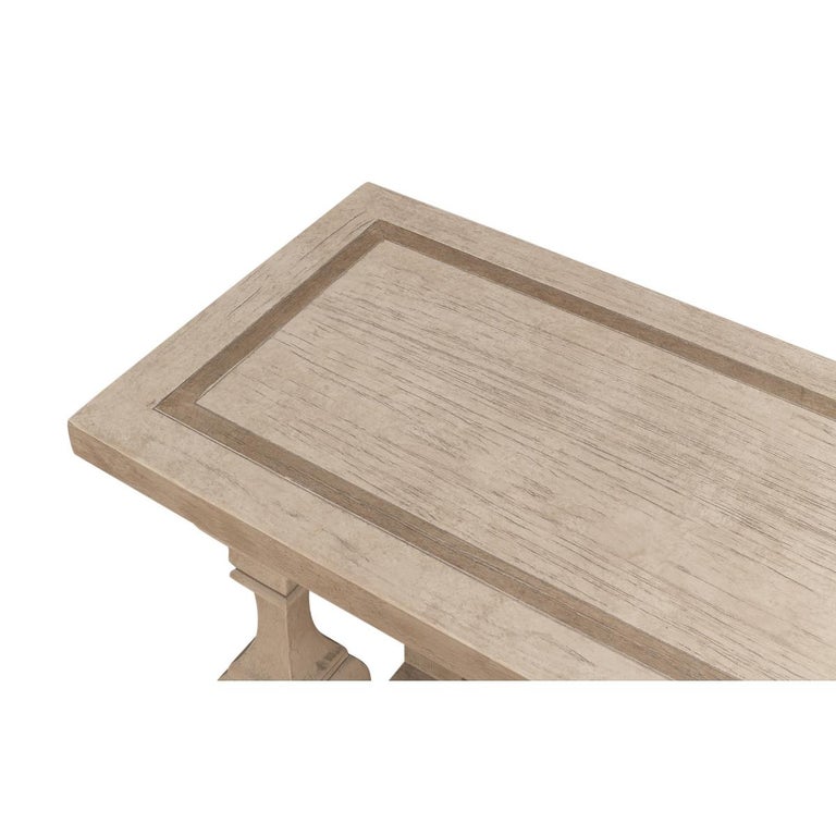 Long Transitional Console Table For Sale at 1stDibs