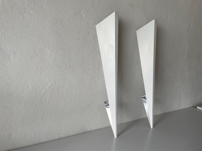 Long Triangle Shaped Pair of Sconces by KW, 1980s Germany For Sale at ...