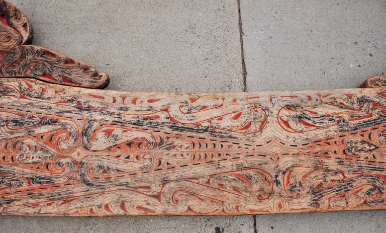 Long Tribal Architectural Panel Batak of Sumatra, Mid-20th Century at ...