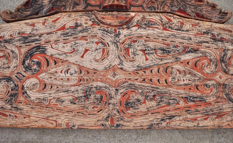 Long Tribal Architectural Panel Batak of Sumatra, Mid-20th Century at ...