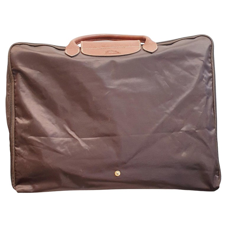 Longchamp Canvas Clutch For Sale at 1stDibs