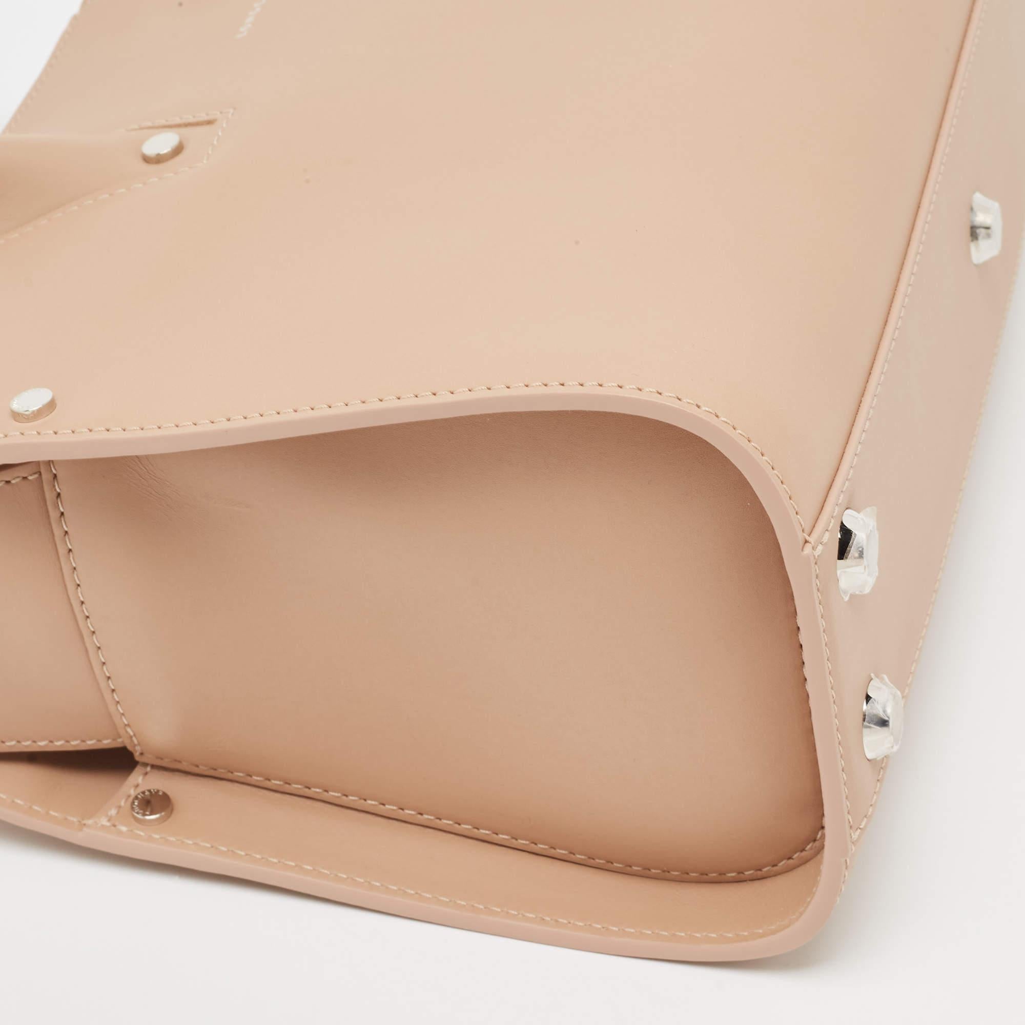 Longchamp Light Pink Leather Paris Premiere Tote For Sale at 1stDibs