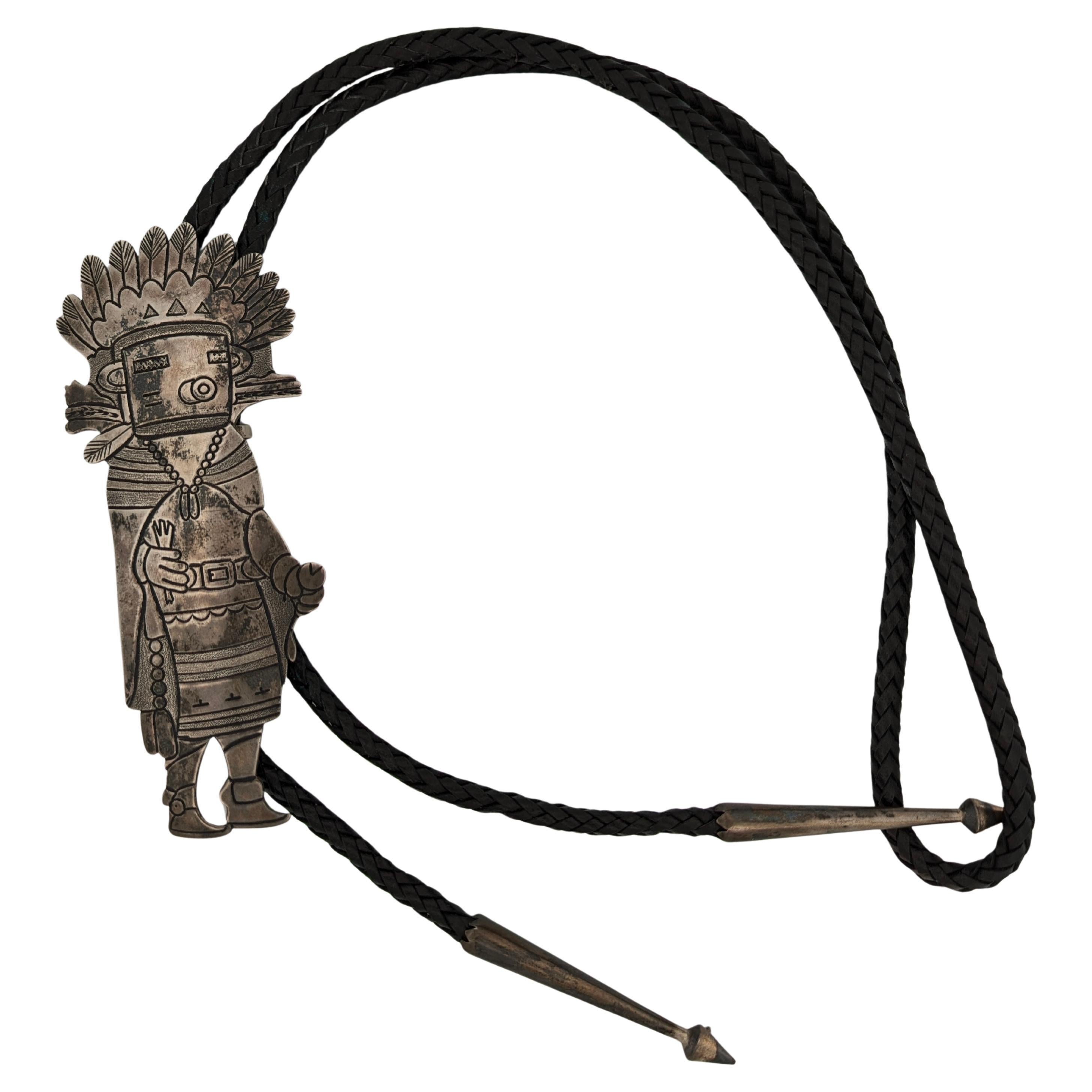 Longhorn Luke Vintage Native American Handmade Sterling Silver Kachina ...