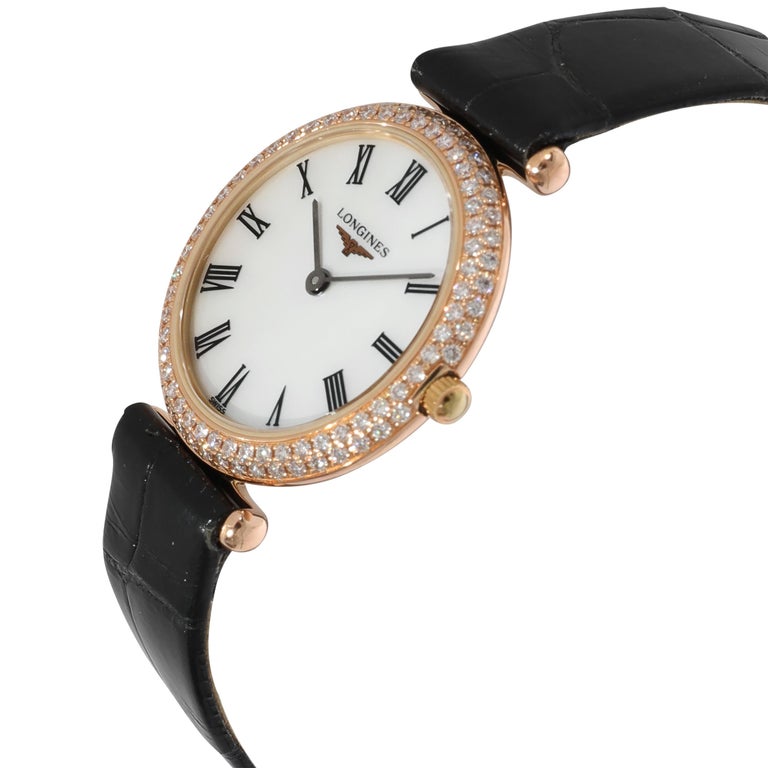 Longines Agassiz L4.307.9 Women's Watch in 18 Karat Rose Gold For Sale ...