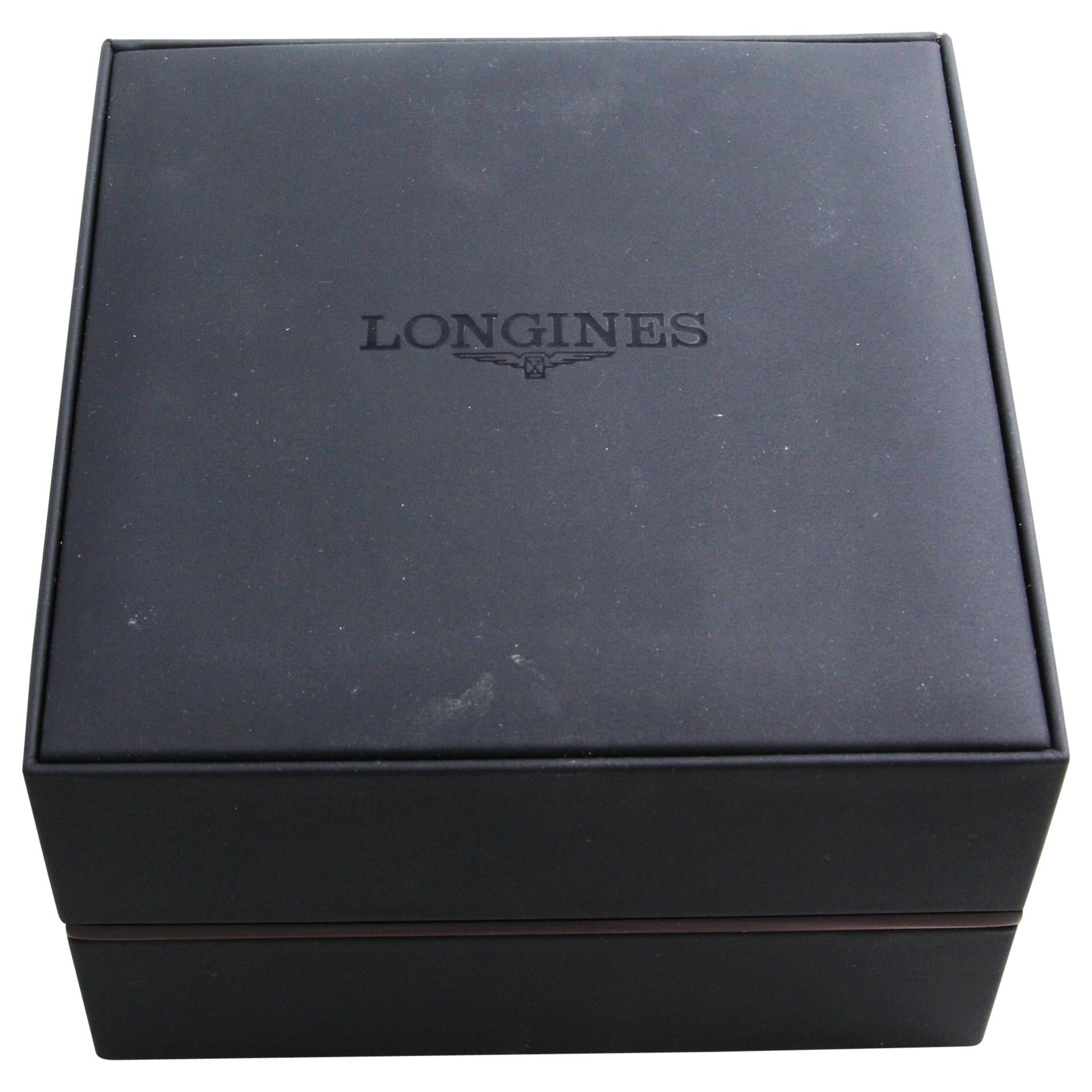 Longines Box Watch For Sale at 1stDibs