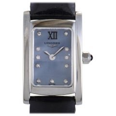 Longines White Stainless Steel Dolce Vita L5.161.4 Women's Wristwatch ...