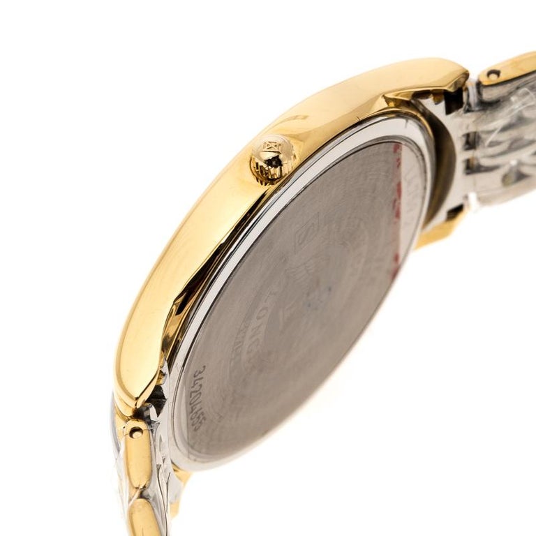 Longines Gold Two-tone Stainless Steel Lyre L4.759.2 Men's Wristwatch ...