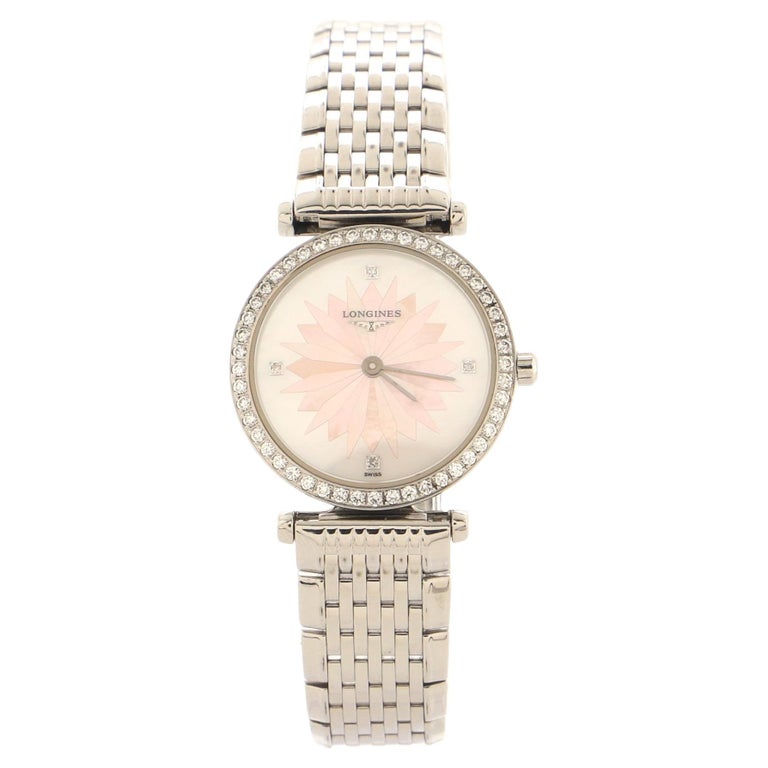 Longines La Grande Classique Quartz Watch Stainless Steel with Diamond ...