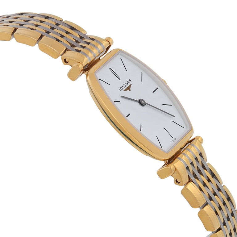 Longines La Grande Classique Steel White Dial Quartz Ladies Watch L4 ...
