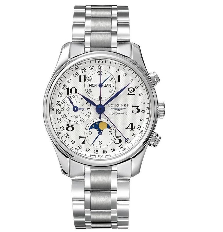 Longines Master Collection Automatic Chronograph Men's Watch L27734786 ...