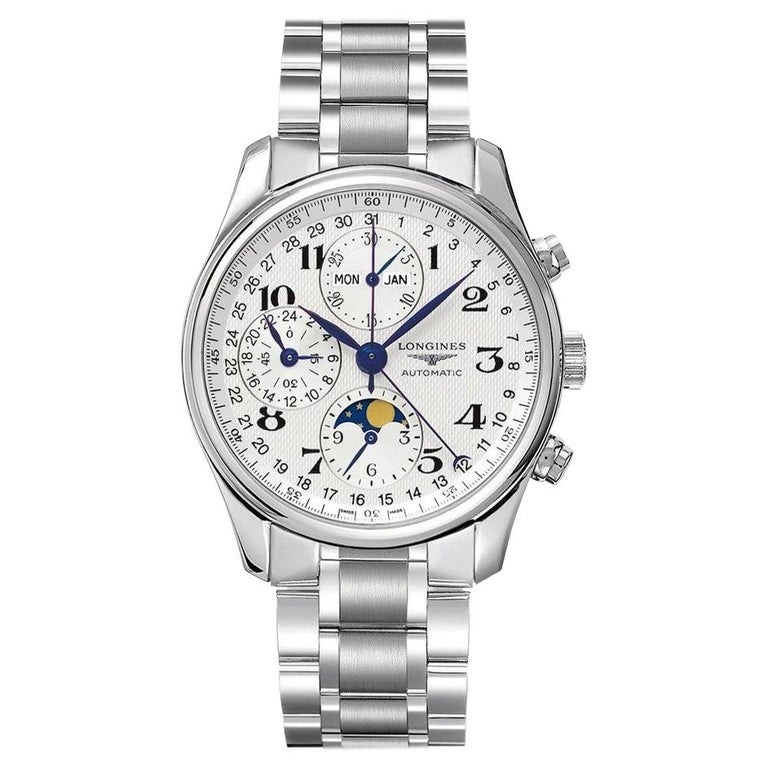Longines Master Collection Automatic Chronograph Men's Watch L27734786 ...