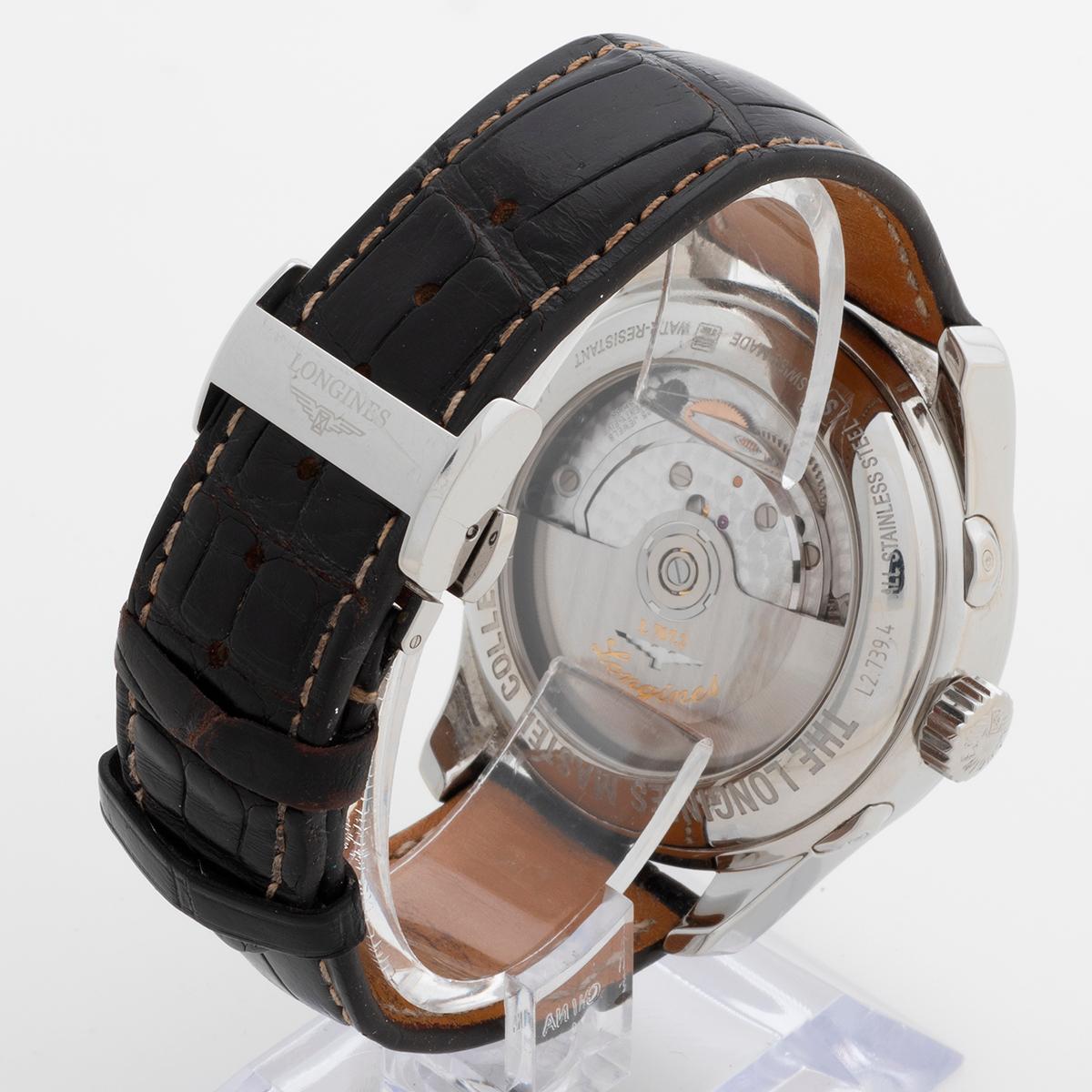 Longines Master Collection Retrograde Moonphase Ref L2.739.4, Excellent ...