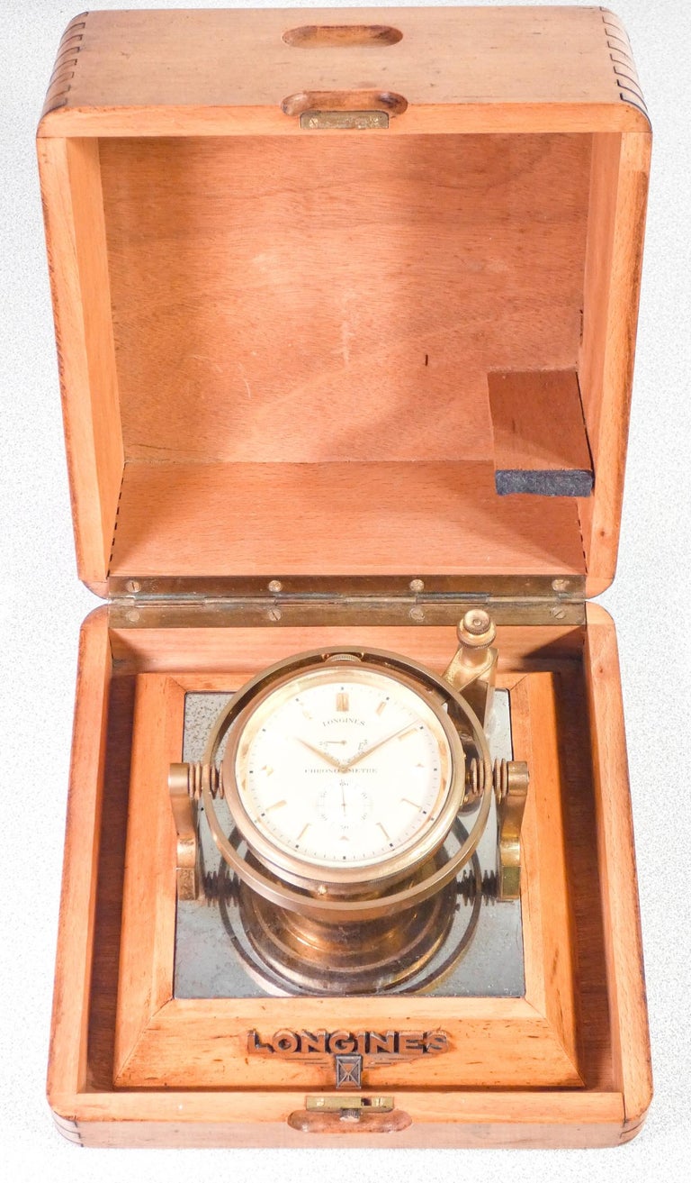 Longines "Ratt Tid" Exact Time, Chronometer Table Clock Cal, 24.99 ...